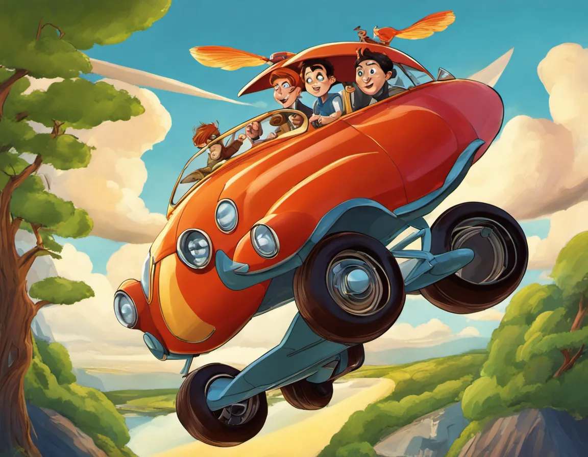 The Magical Flying Car | Fairy Tale | StoryBee - Interactive AI ...