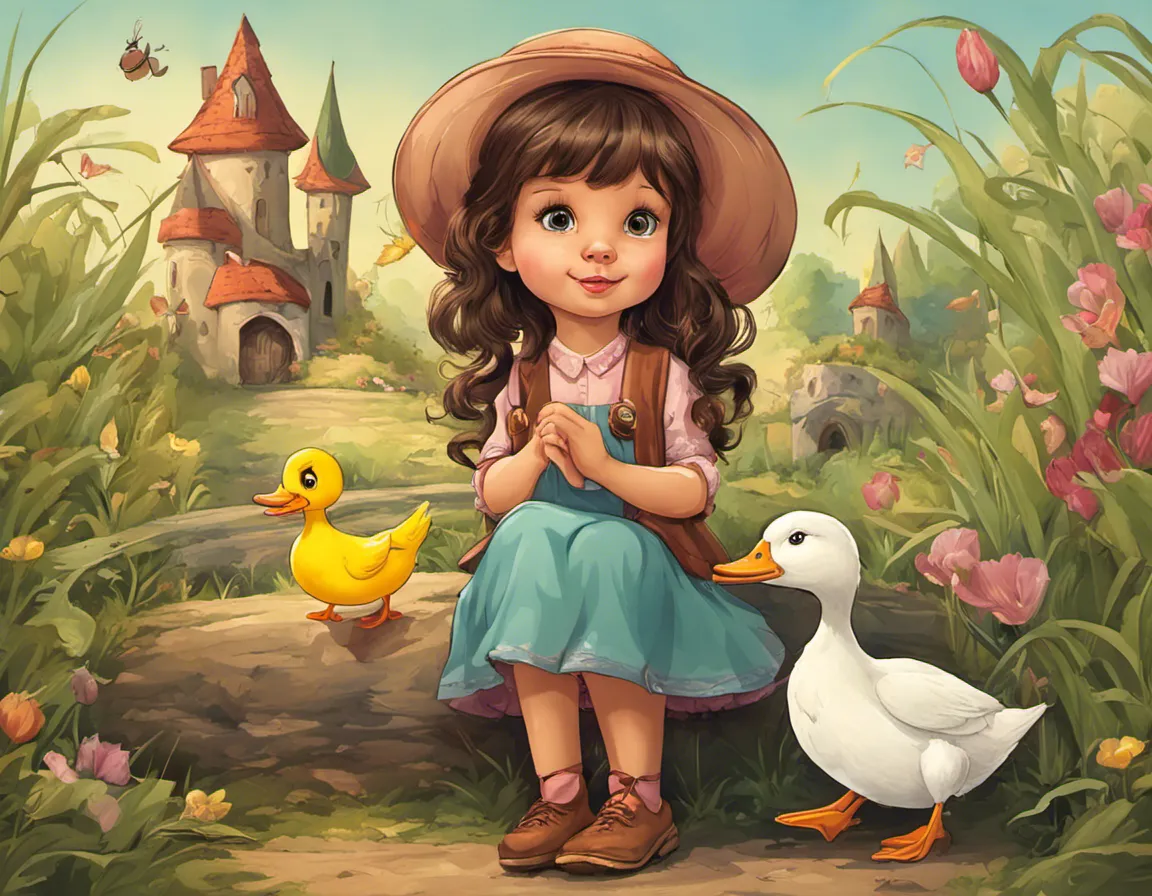 The Little Girl and the Lost Duck | Fairy Tale | StoryBee - Interactive ...