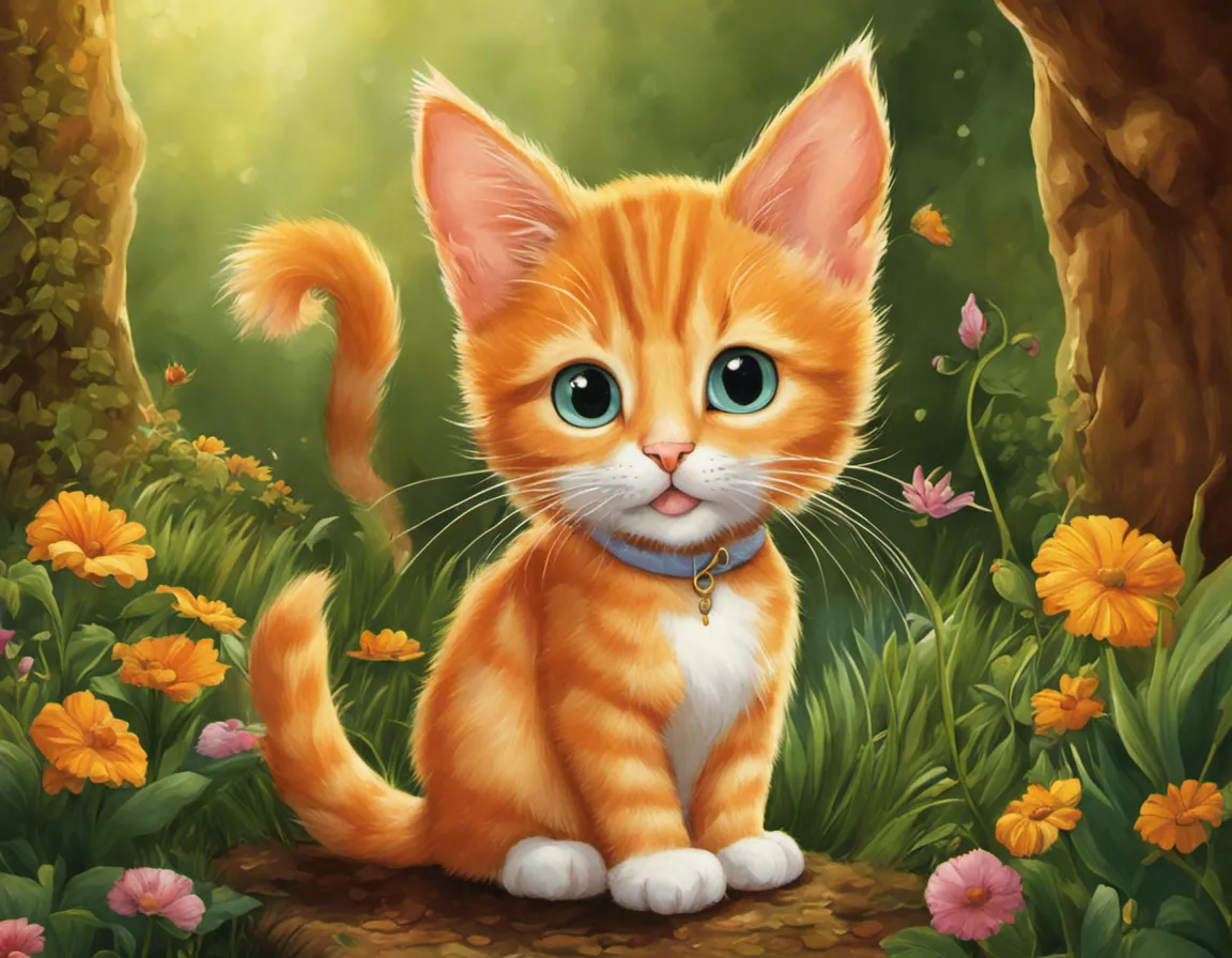 The Kindness of the Orange Tabby Cat | Fairy Tale | StoryBee ...