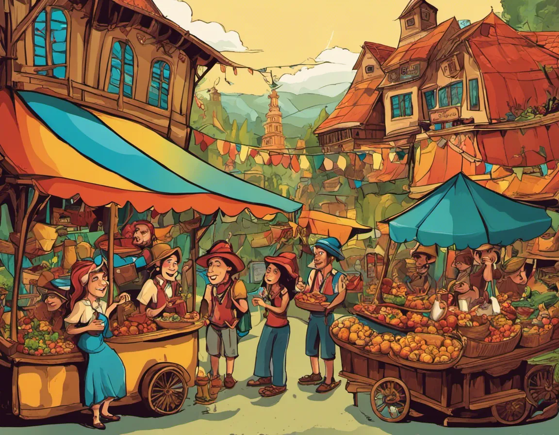 The Magical Market | Fairy Tale | StoryBee - Interactive AI-Generated ...