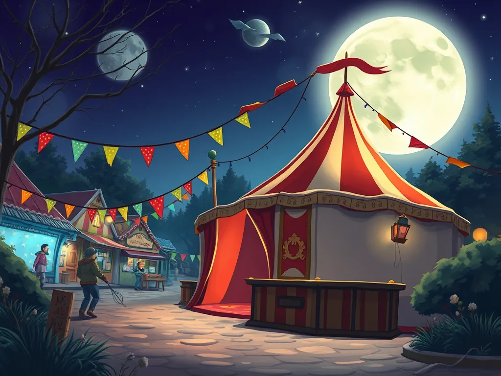 The Enchanted Moonlight Circus | Fairy Tale | StoryBee - Interactive AI ...