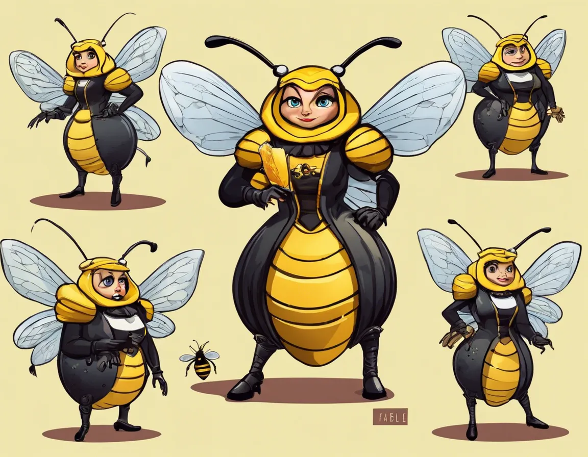 The Brave Bee and Her Vile Aunt | Fable | StoryBee - Interactive AI ...