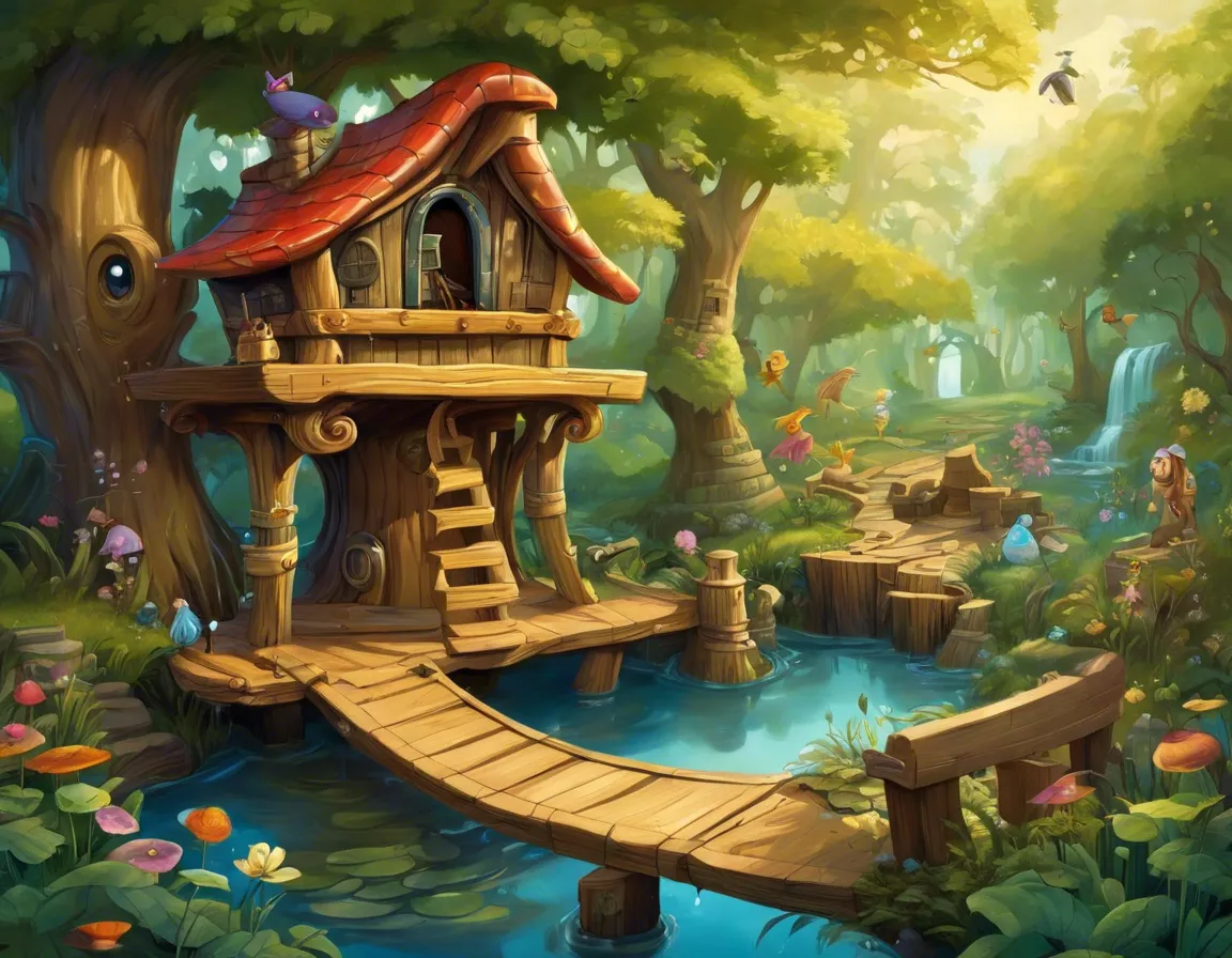 The Wishing Well of Whimsy Wood | Fairy Tale | StoryBee - Interactive ...
