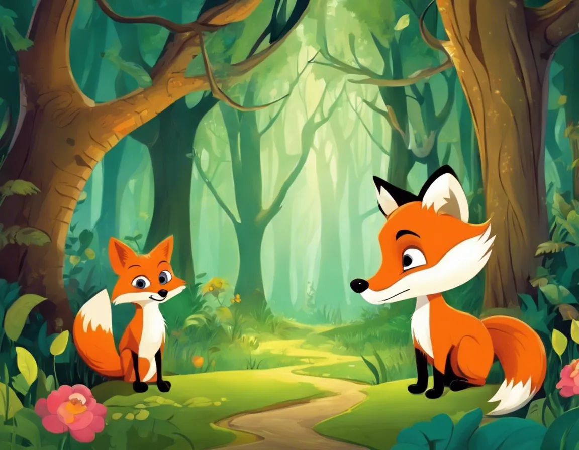 The Little Fox and Friends | Fairy Tale | StoryBee - Interactive AI ...