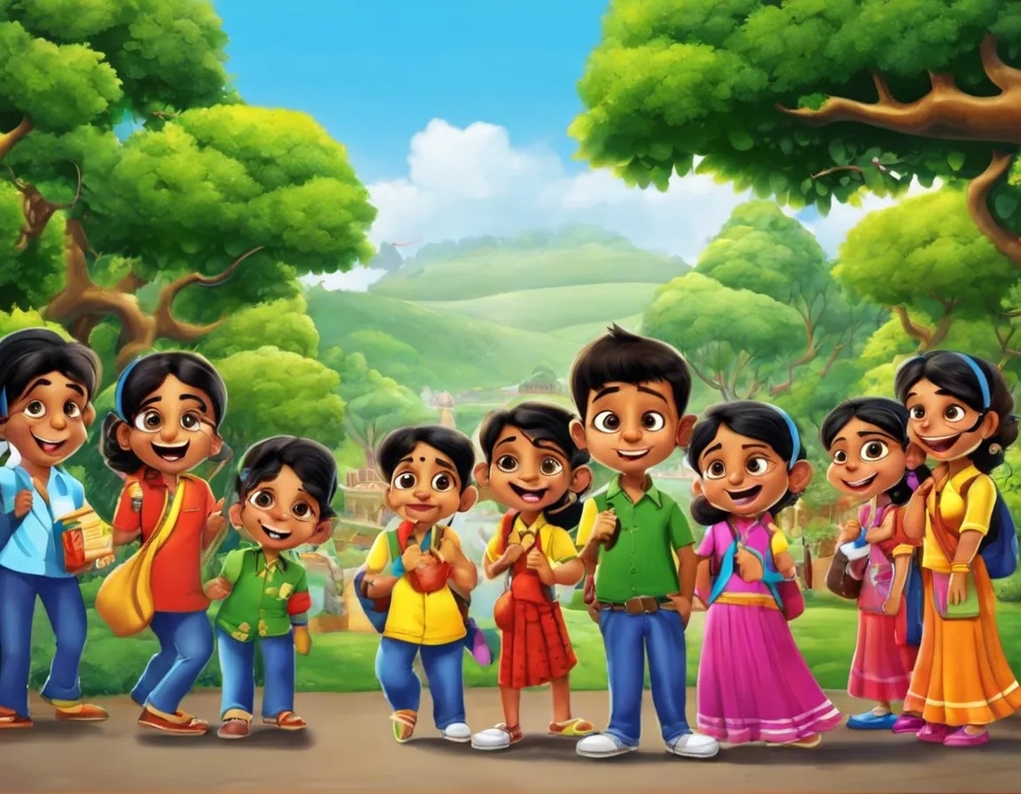 Appus and Ammus School Days | Realistic Fiction | StoryBee - Interactive AI-Generated Kids ...