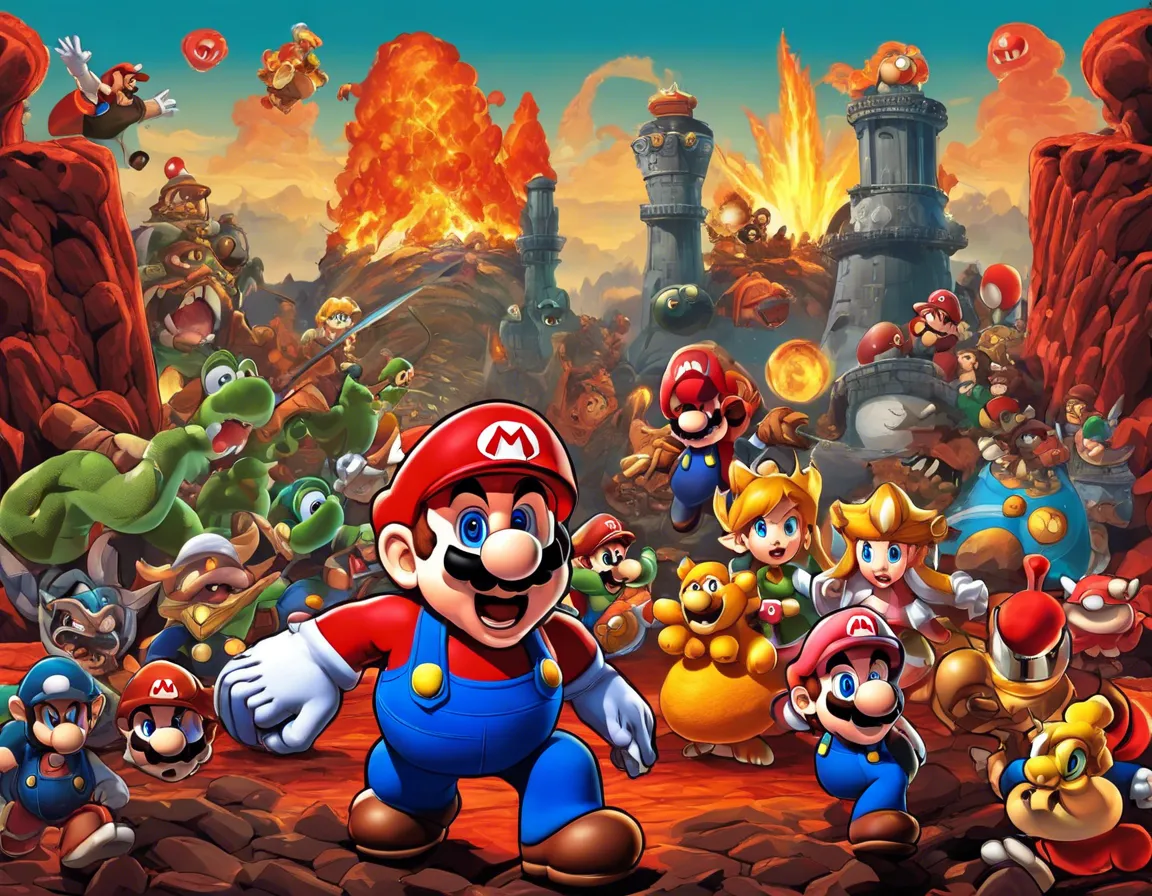 Super Mario and the Lava Rescue | Fairy Tale | StoryBee - Interactive ...