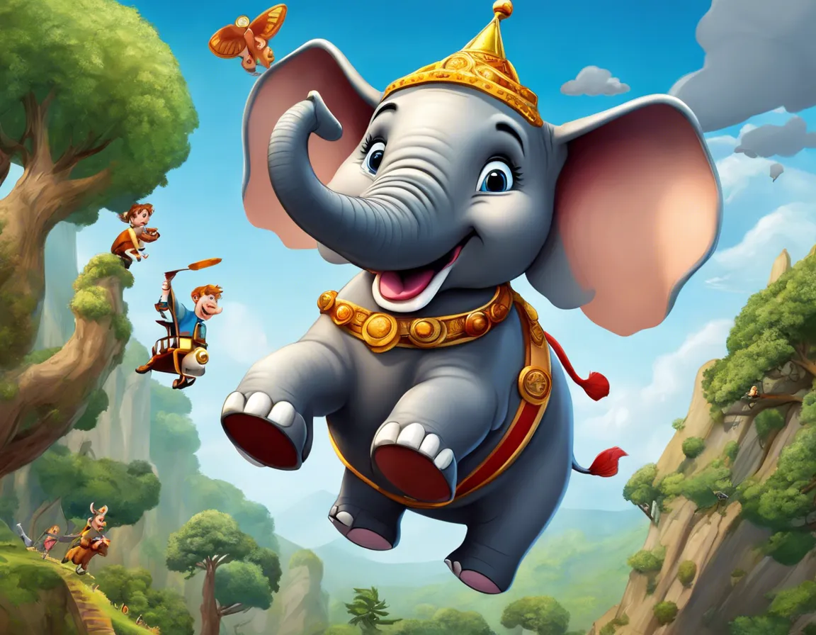 Ellie the Flying Elephant | Fairy Tale | StoryBee - Interactive AI ...