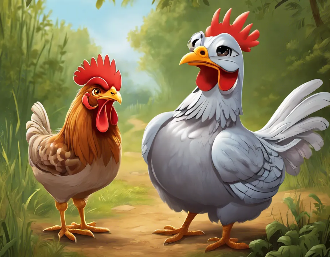 The Brave Little Hen - Fairy Tale - AI-Generated Kids' Story - StoryBee