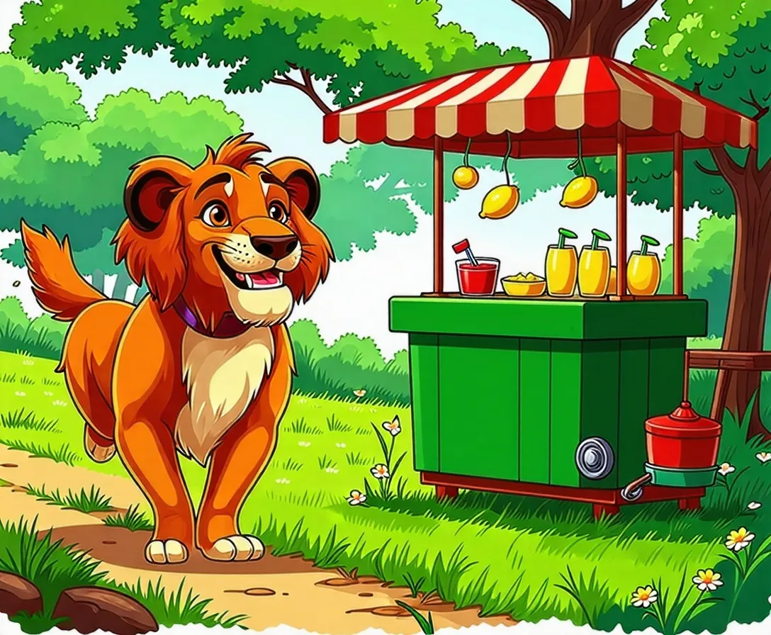 Simba's Lemonade Stand | Fable | StoryBee - Interactive AI-Generated ...