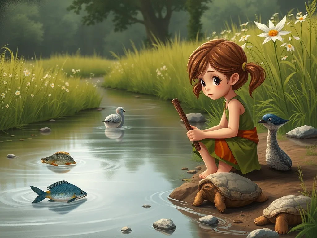 Luna and the Whispering River | Fable | StoryBee - Interactive AI ...