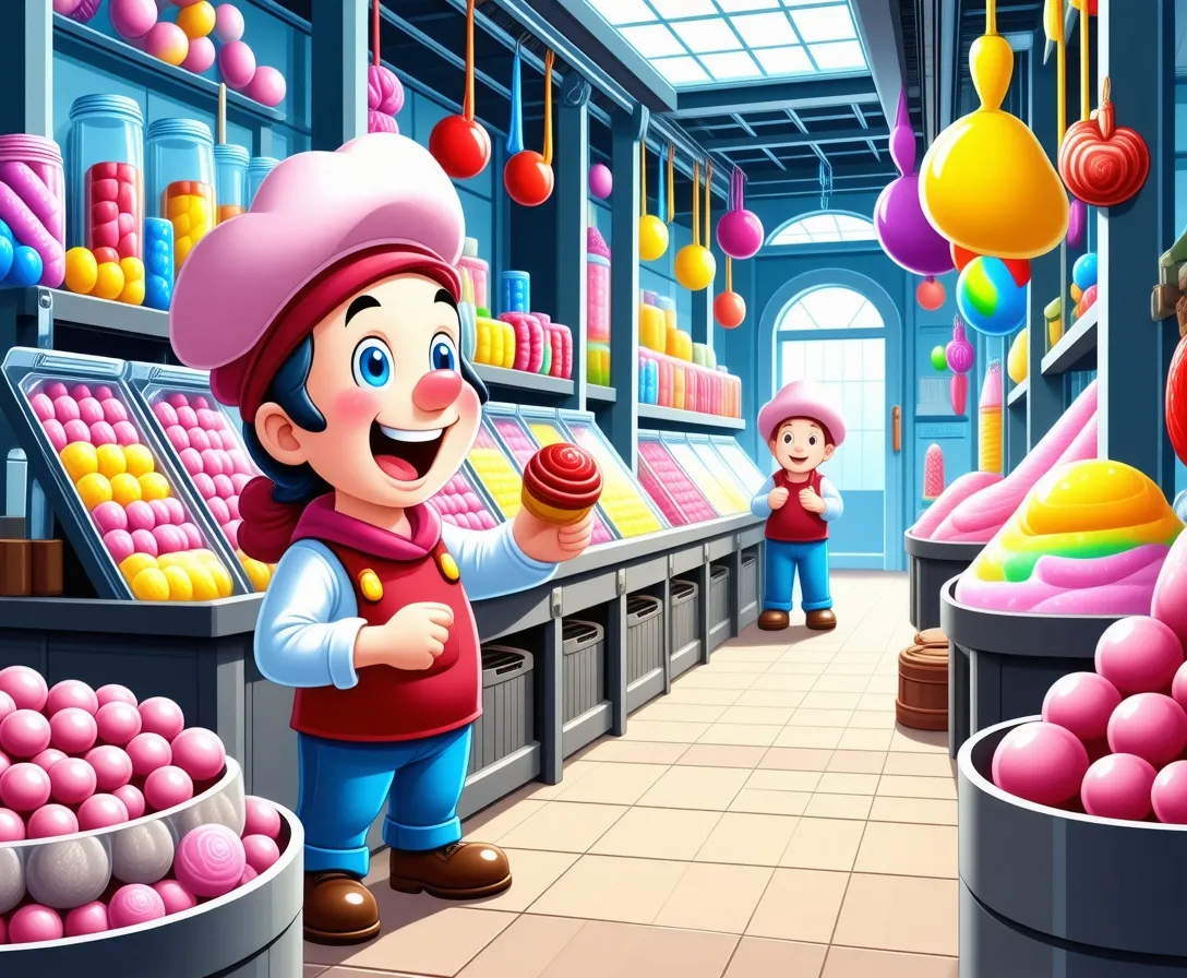 Mei's Magical Day at the Candy Factory | Realistic Fiction | StoryBee ...