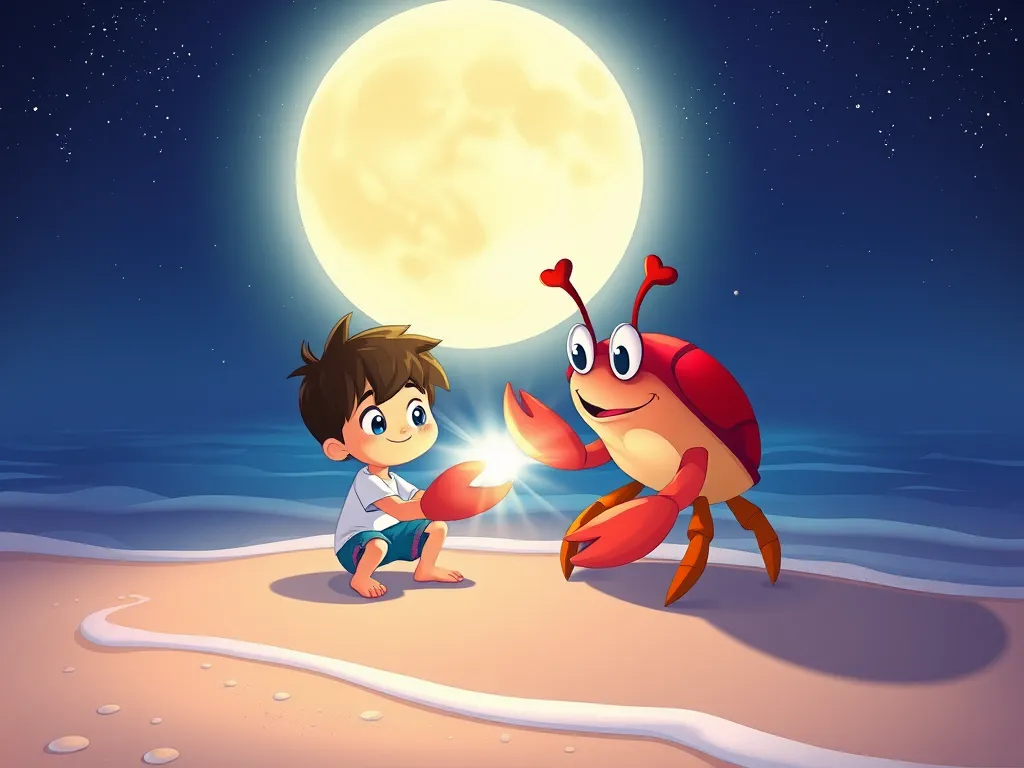 The Moonlit Shirt and the Singing Crab | Fairy Tale | StoryBee ...
