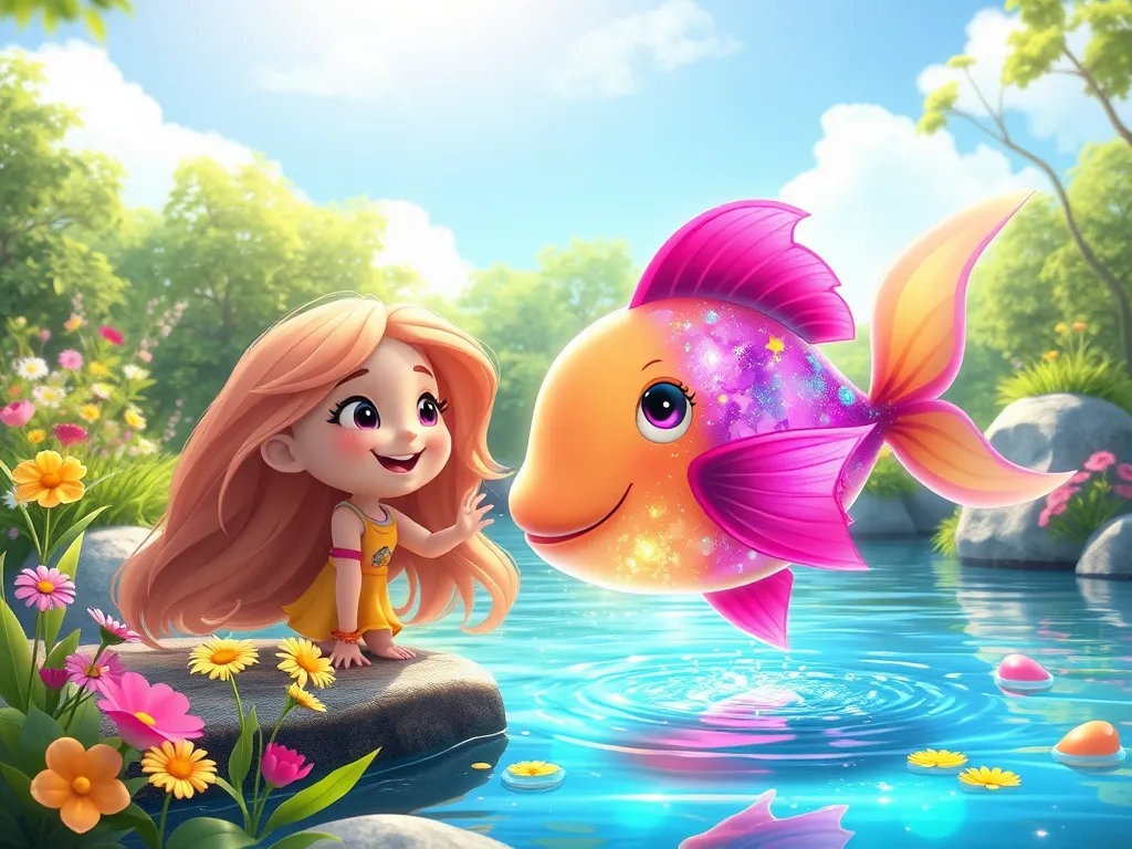 Girl Bob and the Sparkling River | Fairy Tale | StoryBee - Interactive ...