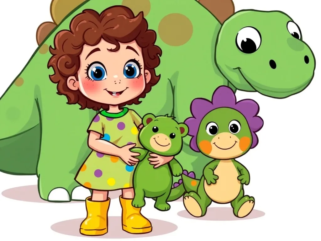 Lily and the Little Dino's Big Rescue | Fairy Tale | StoryBee ...