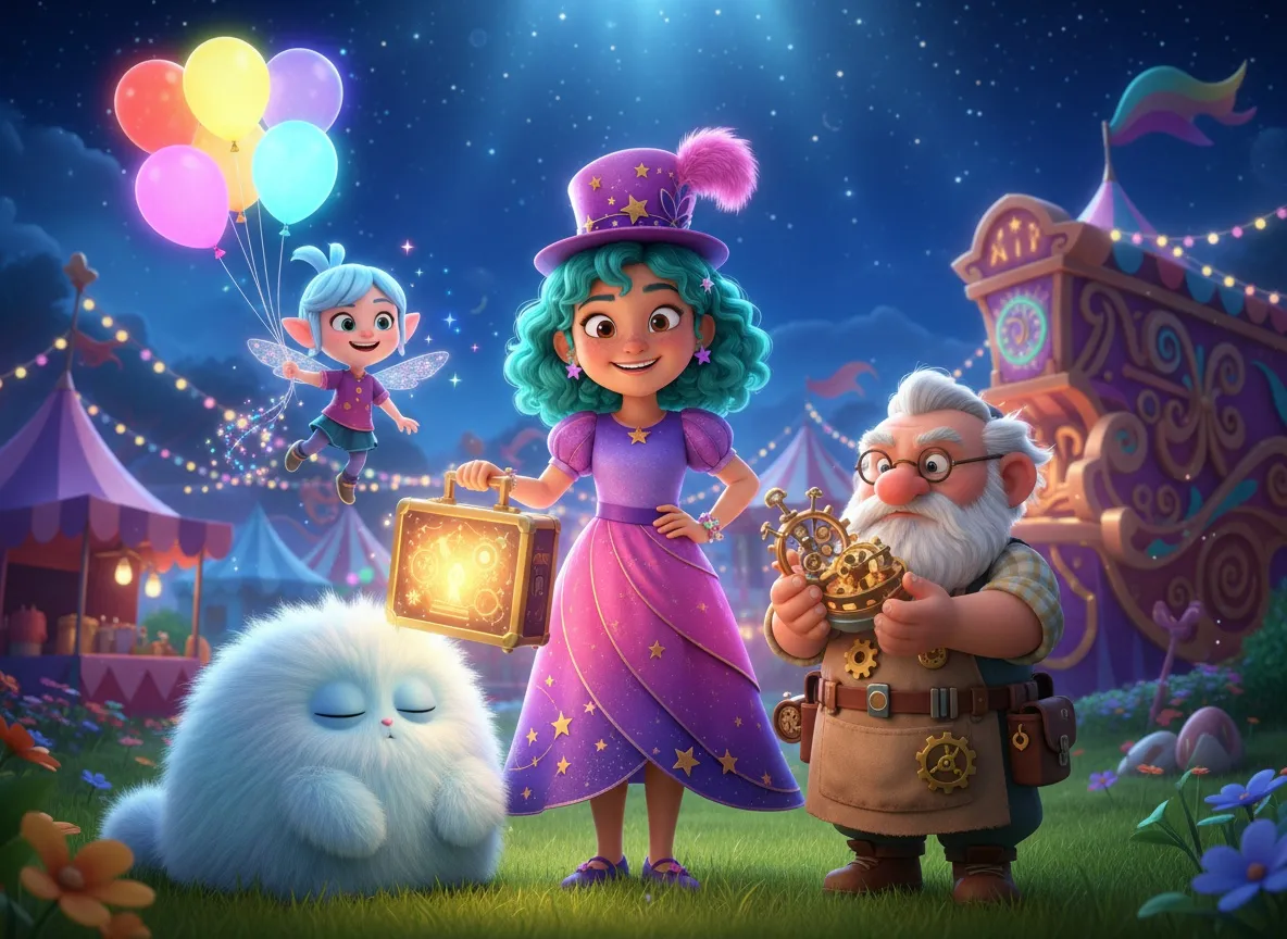 Luna Ripple and the Sleepy Dream Parade | Fairy Tale | StoryBee ...