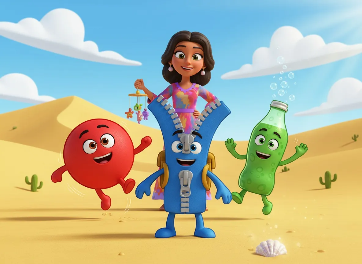 Bounce, Fizz, and Zippy's Desert Adventure | Fairy Tale | StoryBee ...
